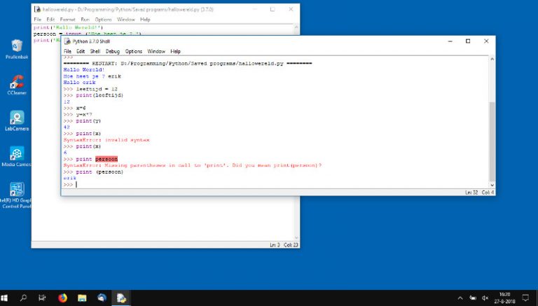 Programmeren voor kinderen Python - vanjufmarjan.nl