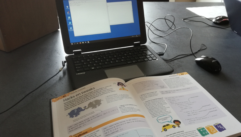 Programmeren voor kinderen Python - vanjufmarjan.nl